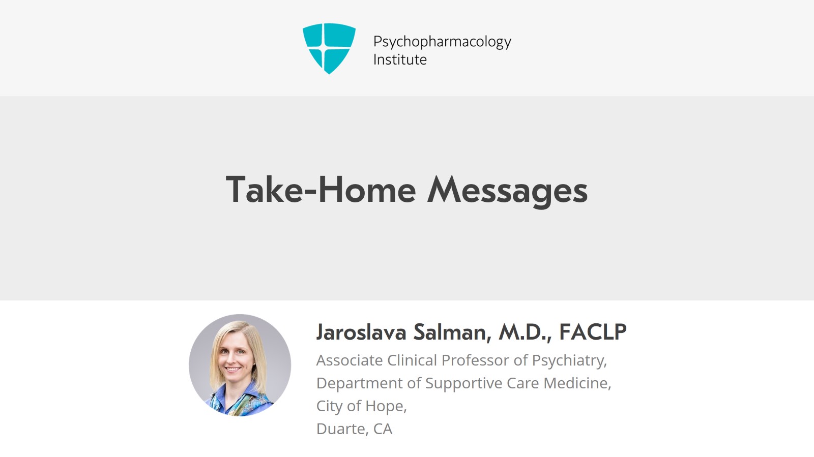 Psychopharmacology Institute